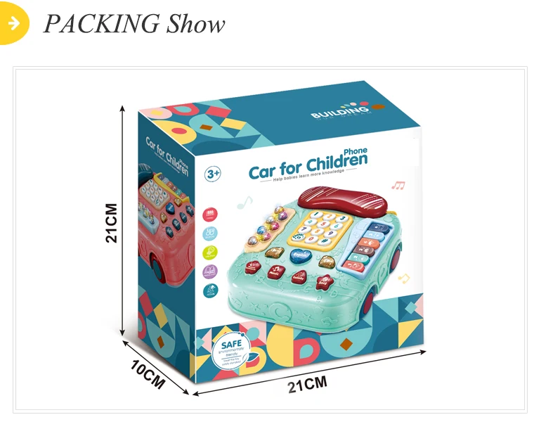 Early Teach Telephone Educational Learning Car Baby Cube Toys| Alibaba.com