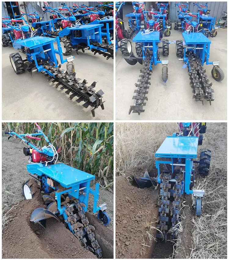Small Agricultural Field Trenching Equipment - Multi-Purpose Ditcher