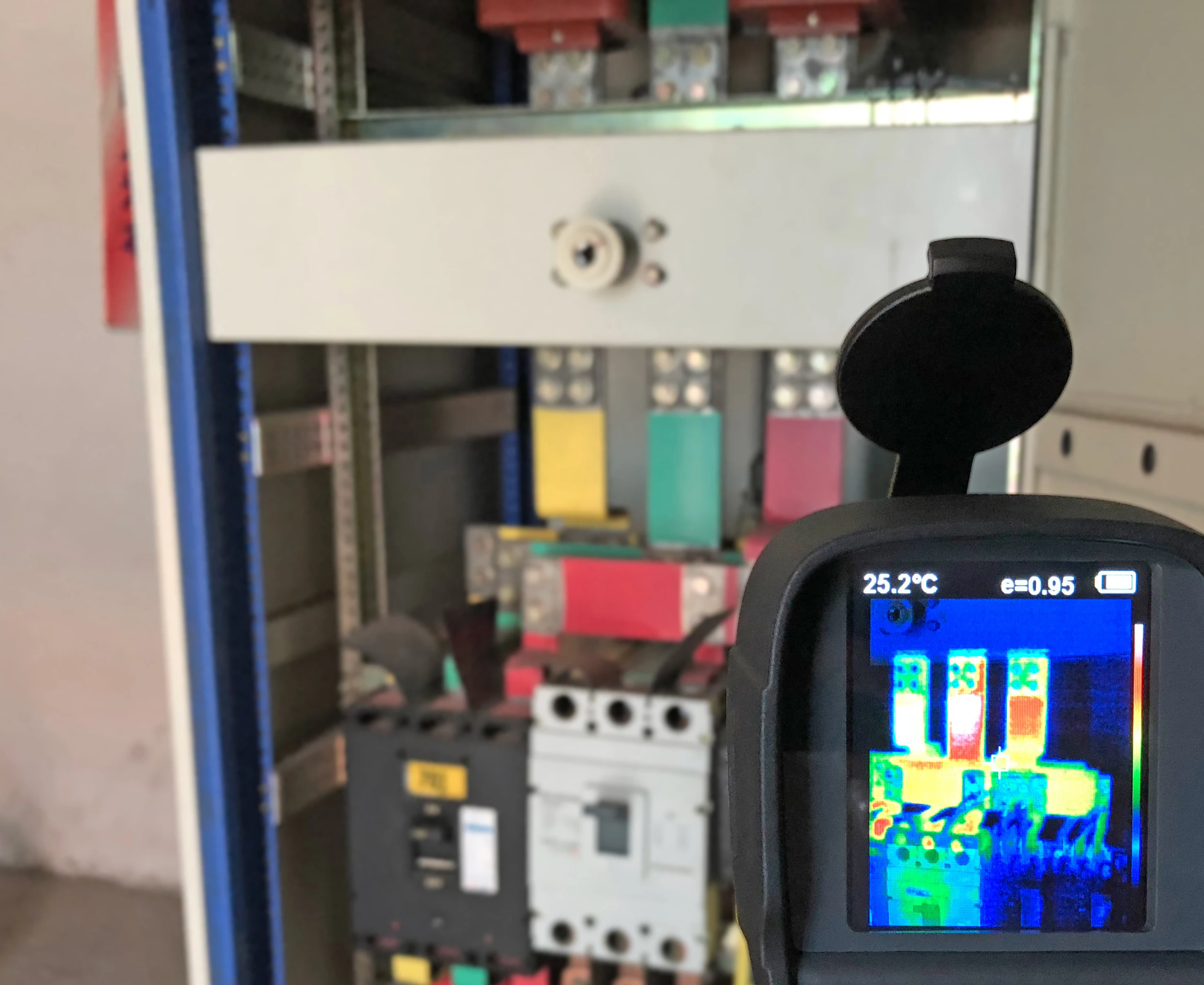 Fire Detection Sun Panel Temperature Sensor Handheld Infrared Thermal ...