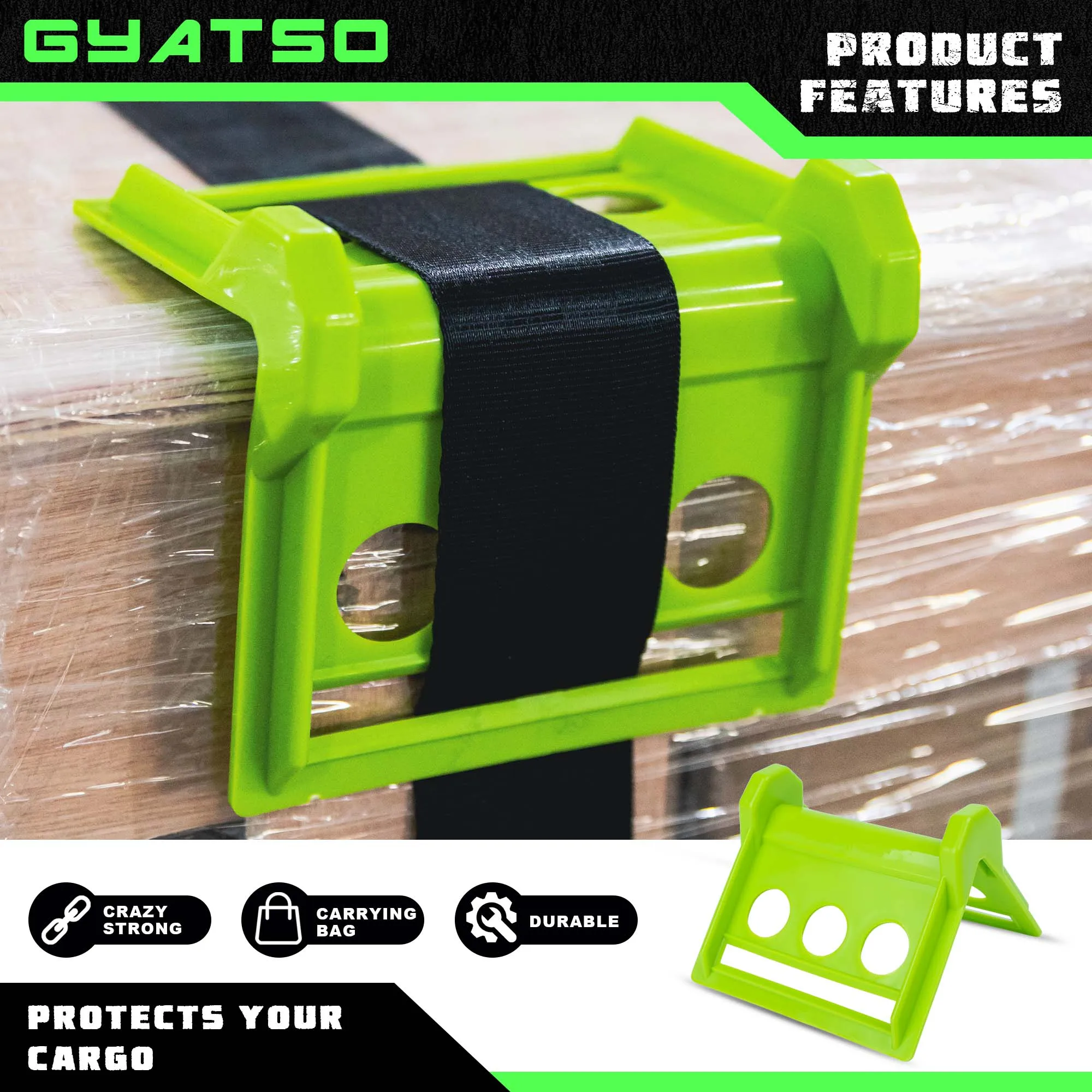 4" Flatbed Cargo Corner Edge Protector - Durable & Versatile