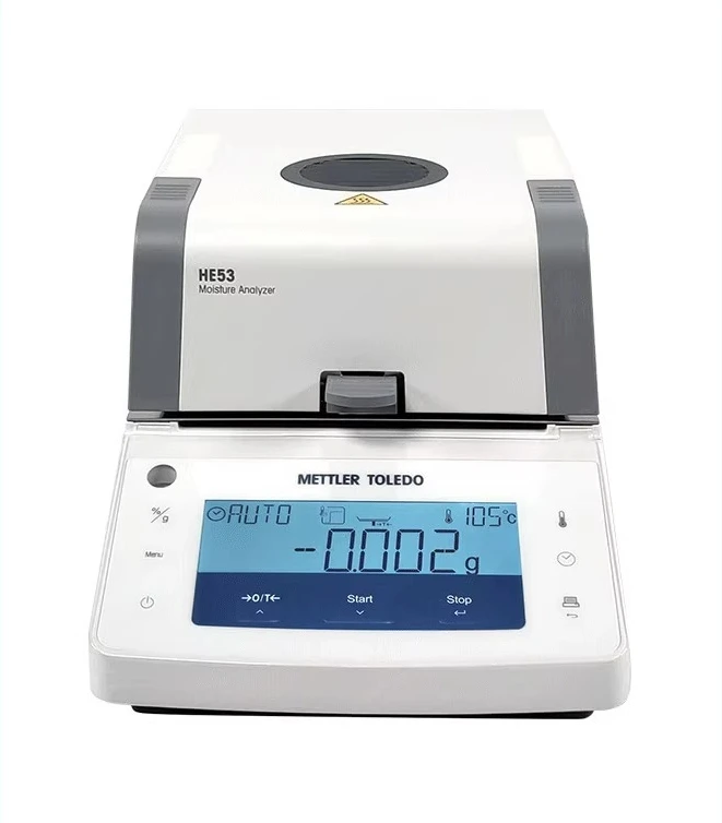 METTLERTOLEDO HE53 Moisture Analyzer for Food, Medicine, Feed & Grain ...