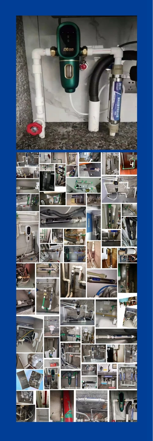 2026 Brisk Whole House Scale Inhibition Inline Water Softener System ...