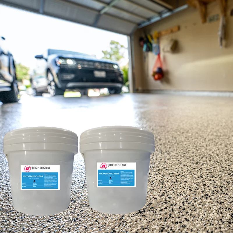 Metallic Epoxy Polyaspartic Garage Floor Coatings - F420