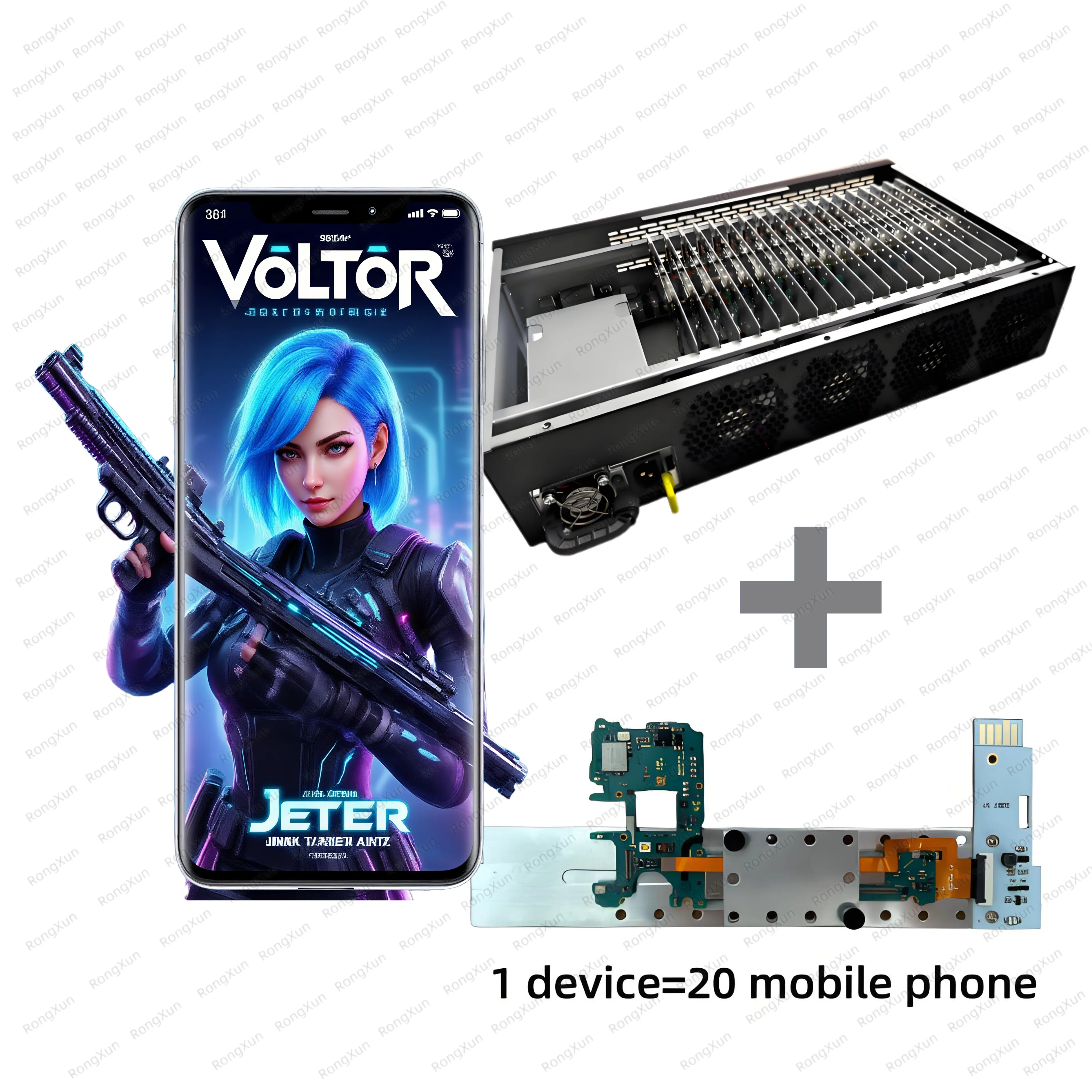 Phone Motherboard Box - Farm Smartphones Efficiently