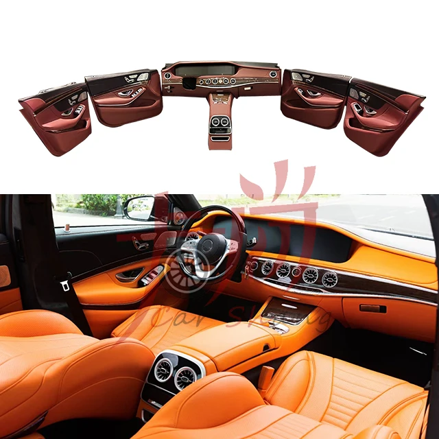 Applicable To Benzz S-class W221 Upgrade W222 Interior Old To New ...