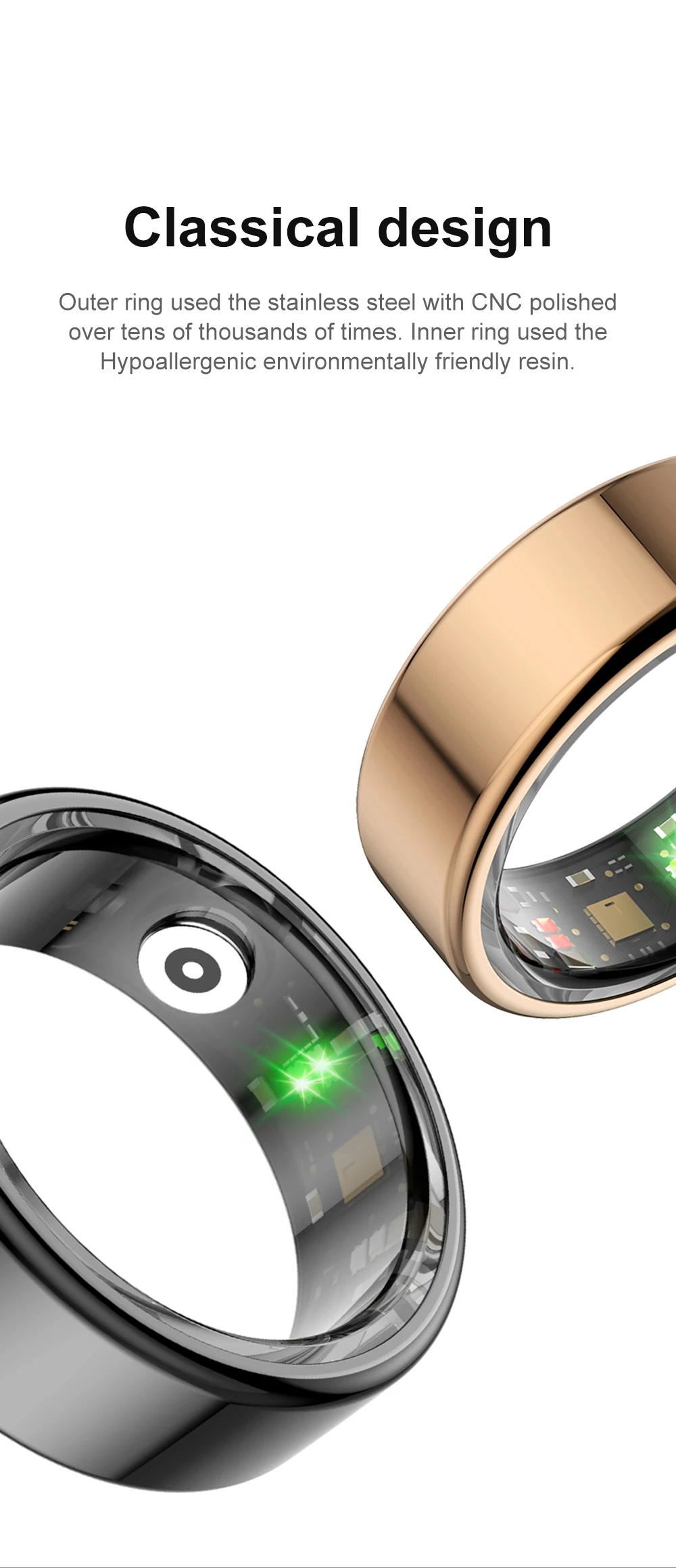 COLMI Smartring - Intelligent Health Tracker for Men & Women