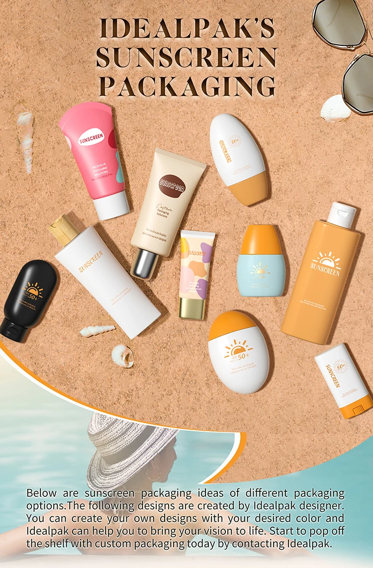 15g Push up Flat Oval Tube for Sunscreen Stick Container Foundation ...