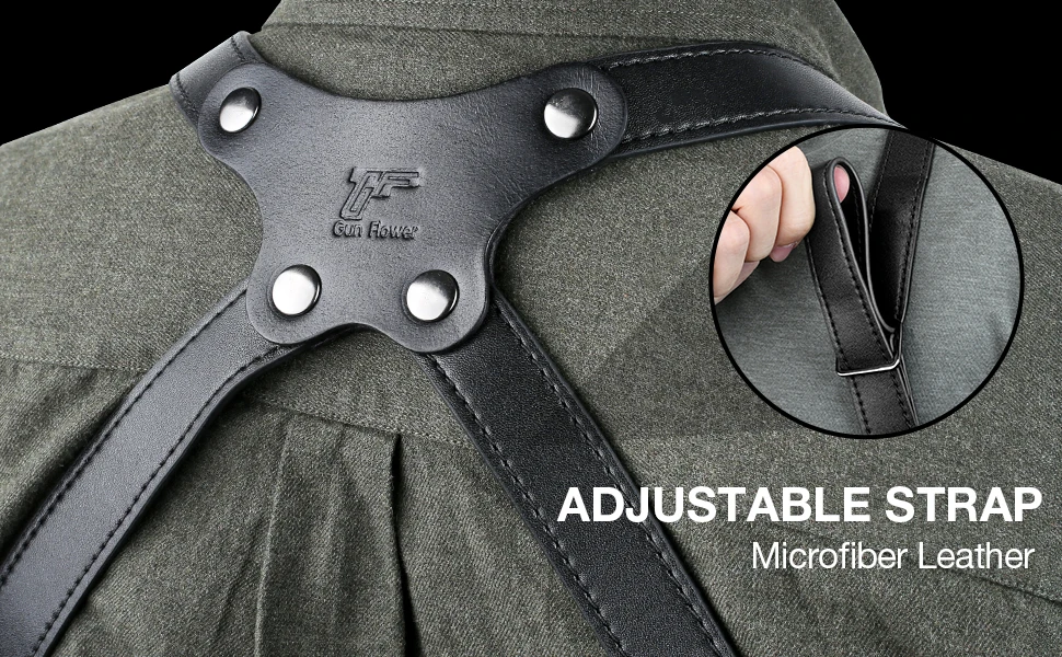 Gunflower Vertical Shoulder Holster With Handcuff Pouch - Buy Tactical ...