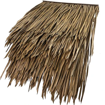 Hawaiian Tropical Plastic Grass Fiber Reed Roofing Material - Buy ...