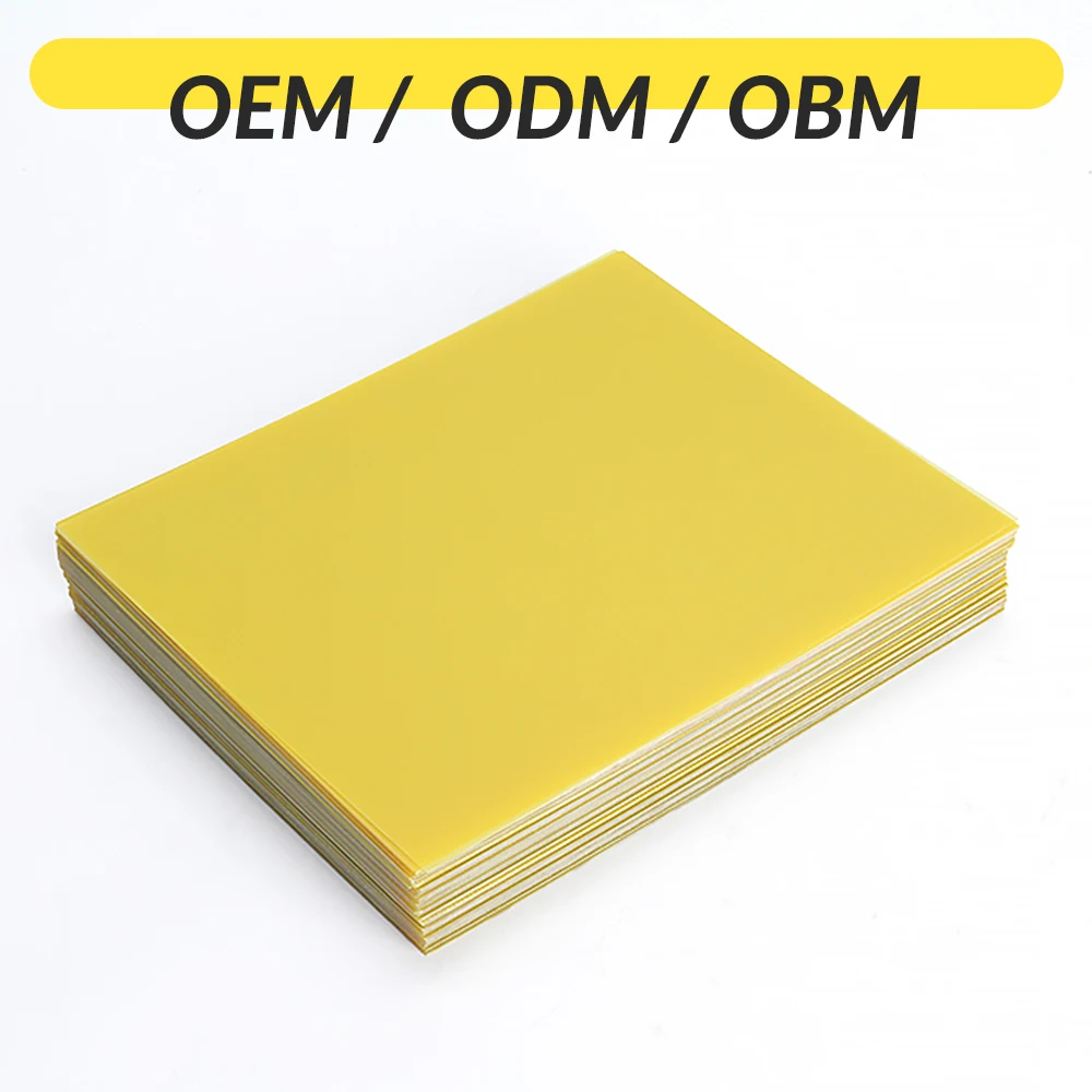 Yellow Epoxy Fiberglass Insulation Plate for Battery Packs