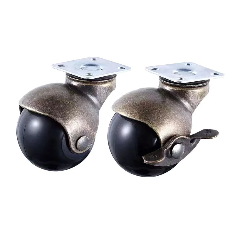 Custom 1inch 2inch Electroplate Antique Brass Metal Furniture Sofa Ball ...