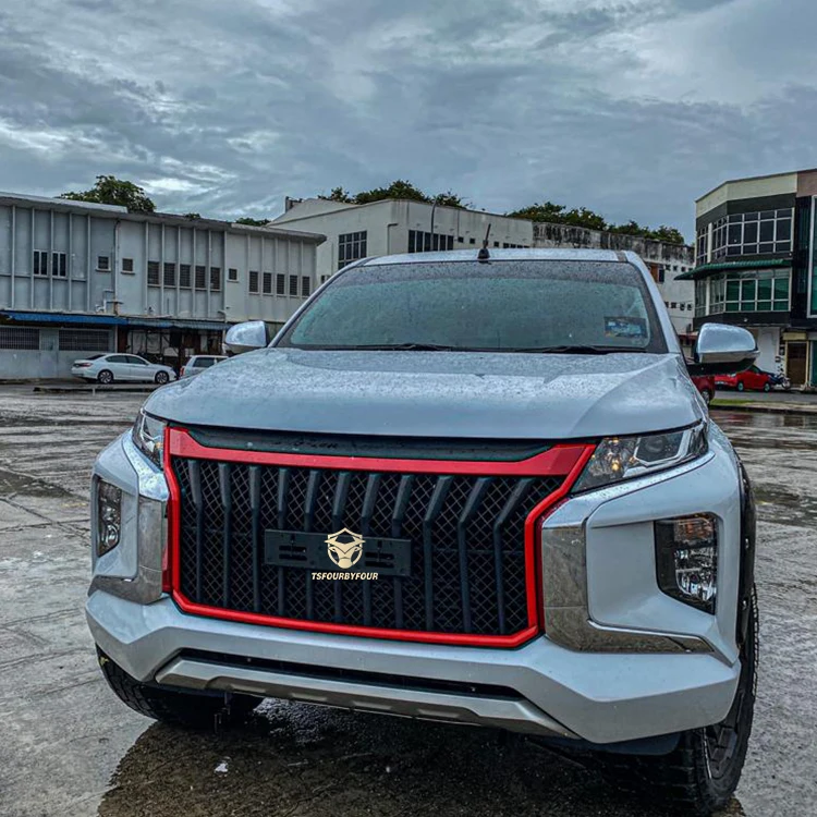 Taishuai 4x4 Modified Car Front Grille for New Triton L200 2019 2020 MQ ...