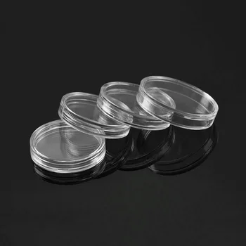 Clear Or Transparent Round Hard Plastic Box - Buy Clear Plastic Box ...