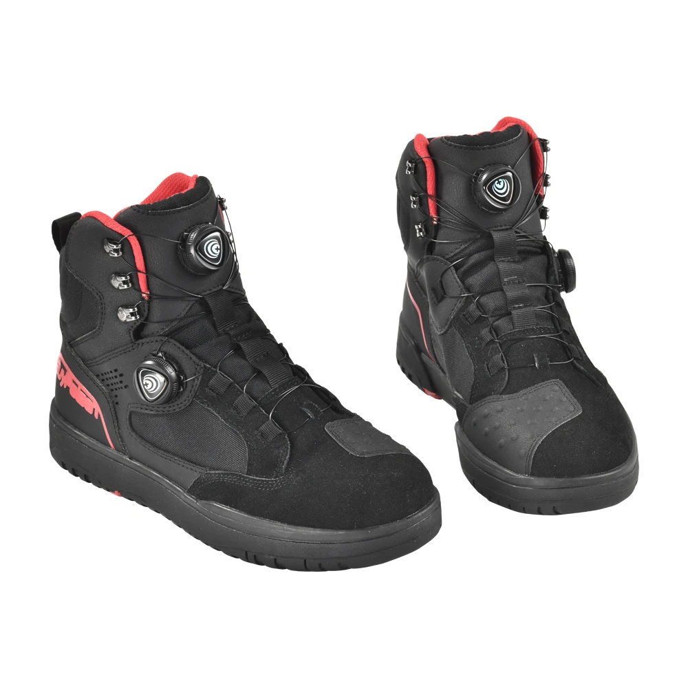 Motorbike Ankle Shoes Antique Waterproof Breathable Wind- Resistant Men ...