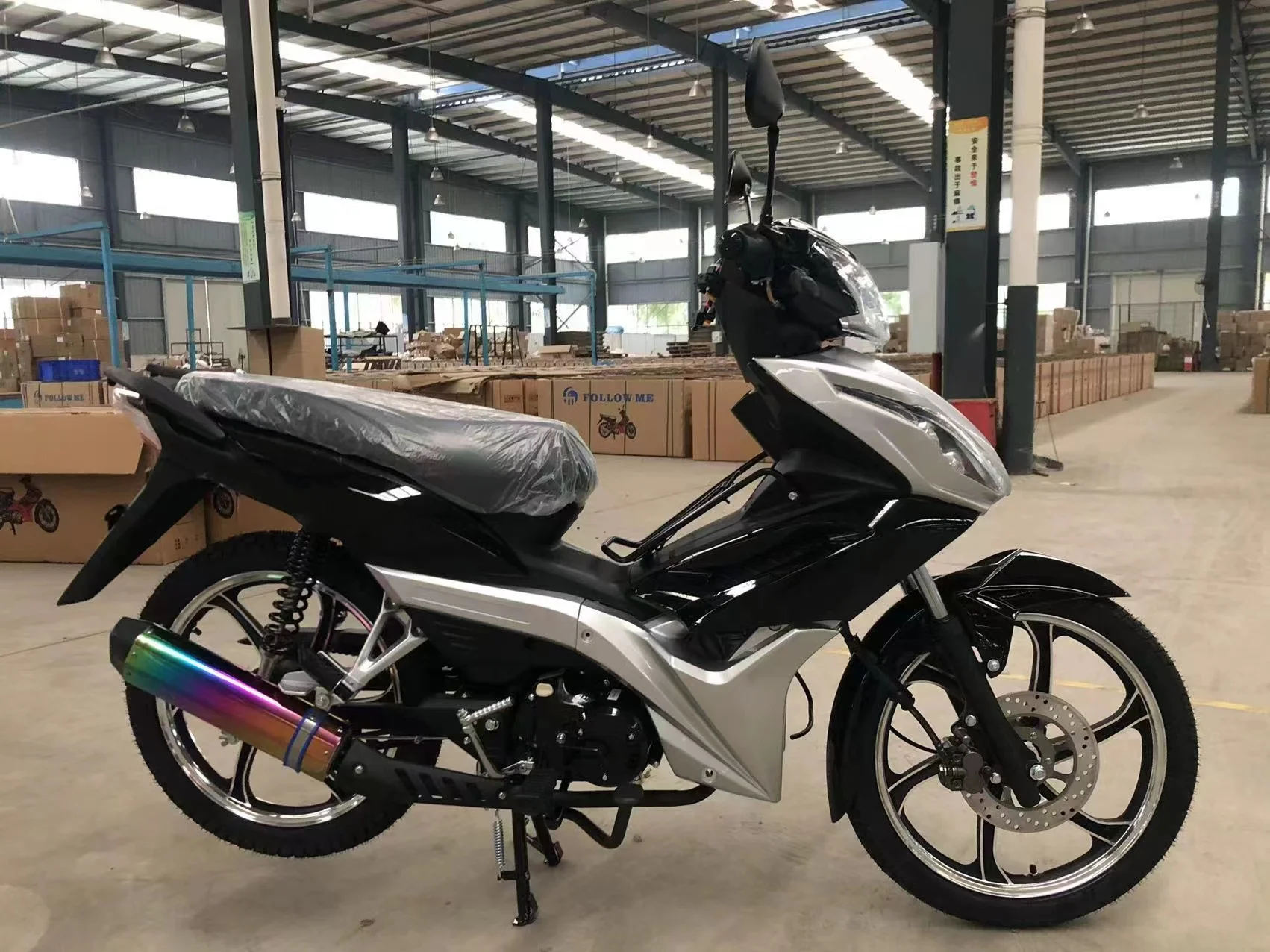 Cub 120 CC GAS Bike - New Design 4 Stroke Motorcycle