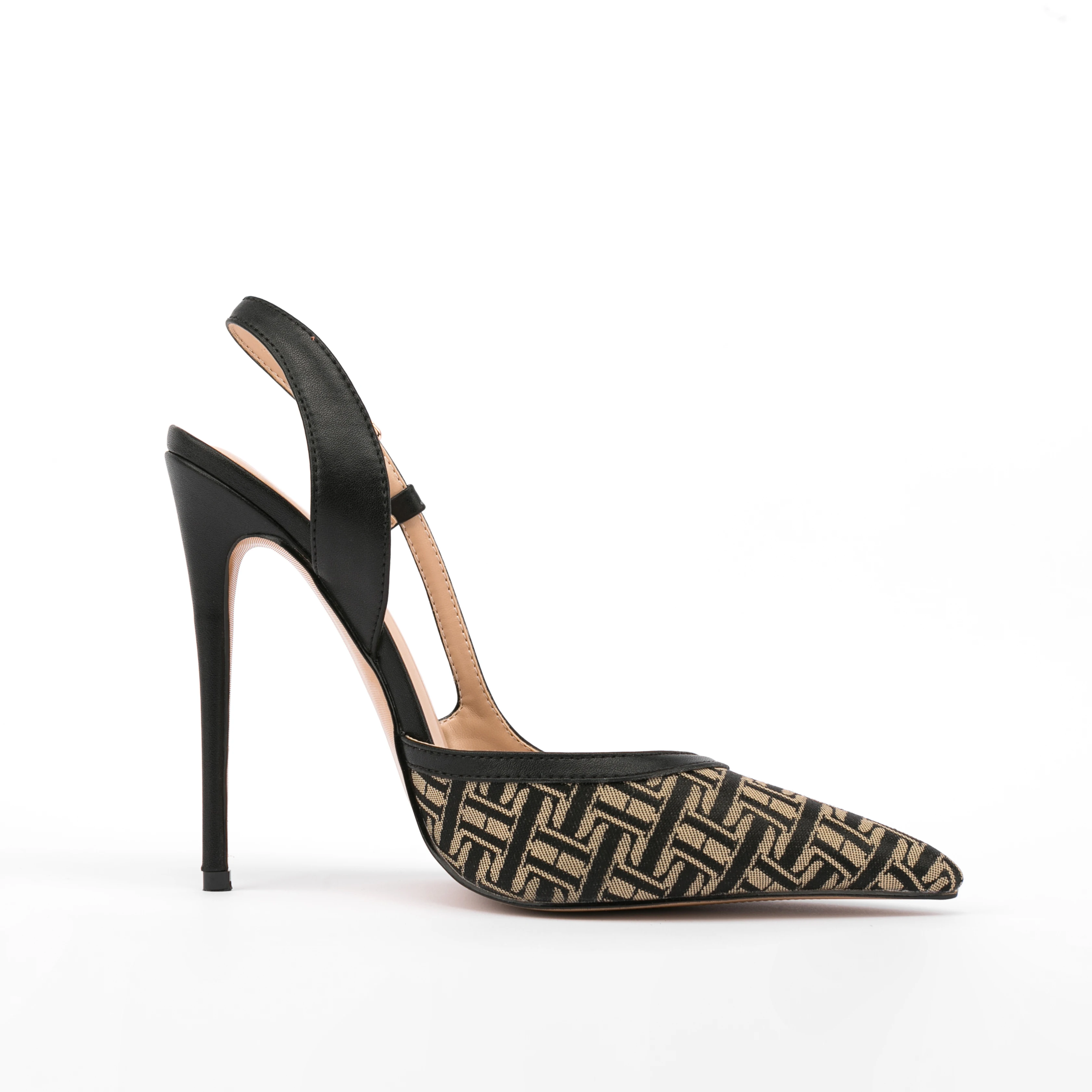 High Heel Sandals - Comfortable Back Space Design