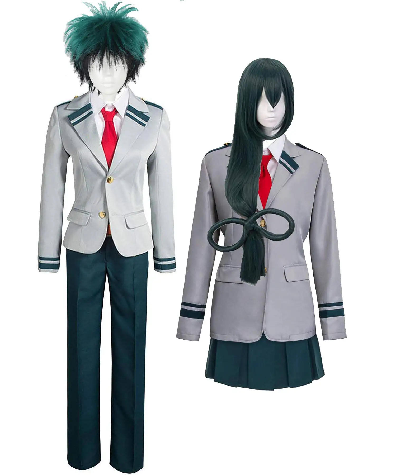 My Boku No Hero Academia Midoriya Izuku Bakugou Katsuki Anime Cosplay ...
