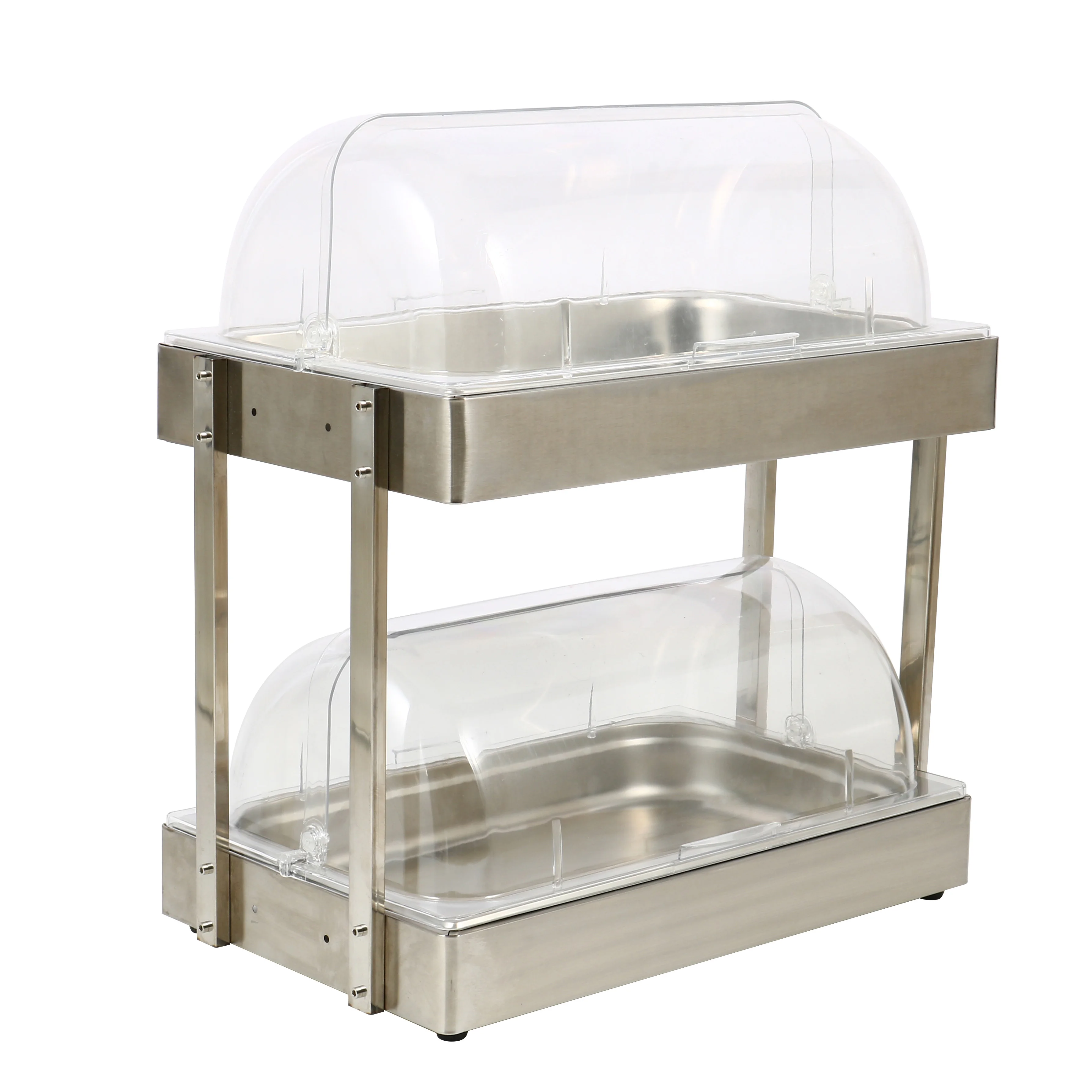 Commercial Curved Hot Buffet Food Display Warmer with PC Cover| Alibaba.com