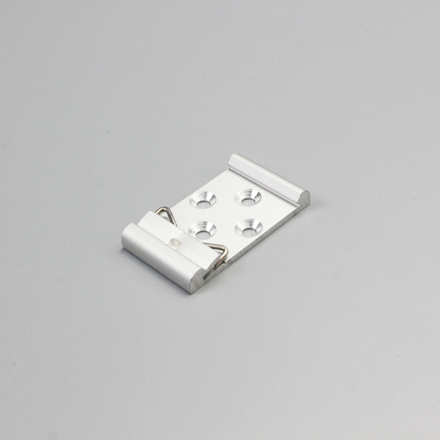 Aluminum Din Rail Fixed Screw Clamp Fasten Clip For Relay Mounting ...