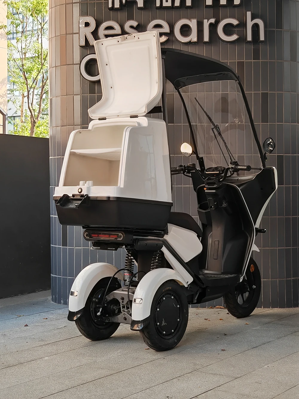 800W*2 72V 20ah Electric Moped for Pizza Delivery & Mobility