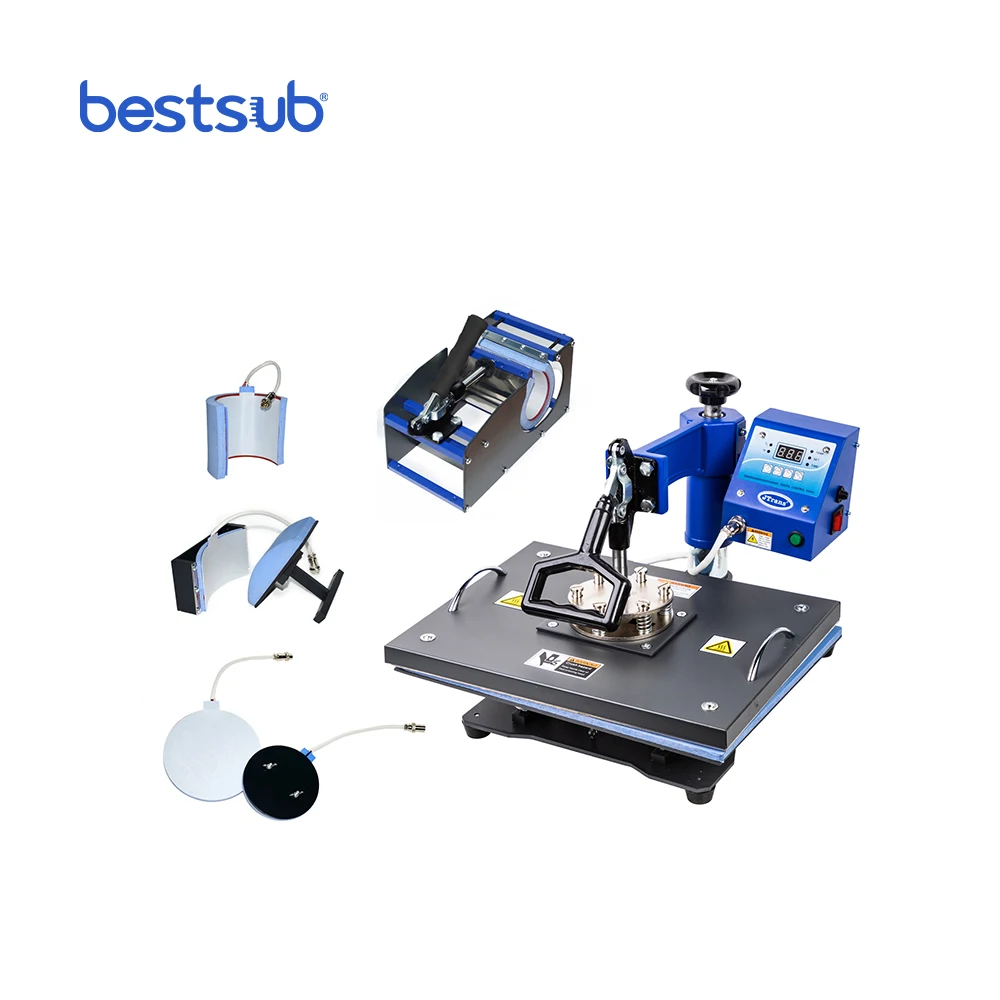 Bestsub Sublimation 6-in-1 Combo Heat Press Machine (jtsd68) - Buy ...