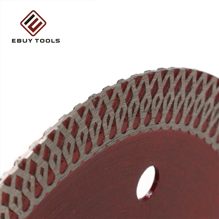 115mm Mesh Turbo Fast Cut Net Wave Diamond Saw Blade Diamond Cutting ...