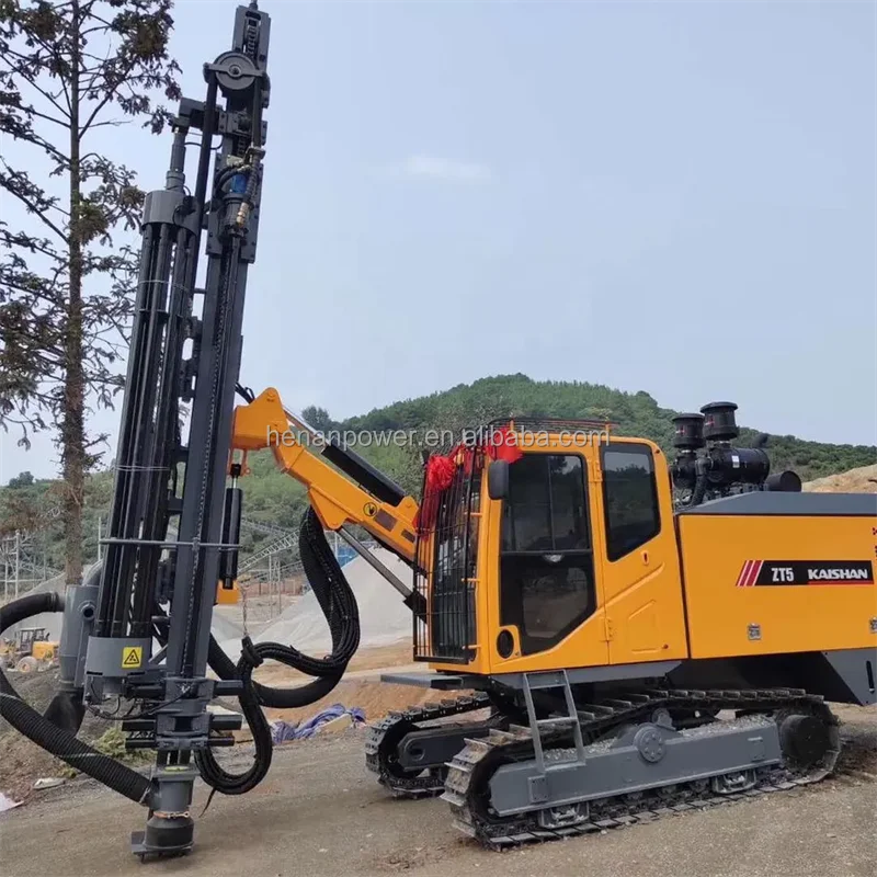 Rotary Drilling Kaishan Mine Drilling Rig Zt5 Integrated Dth Drill Rig ...