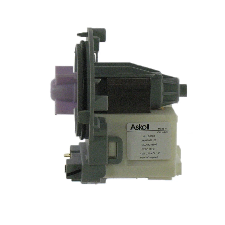 Askoll M120-2 EAU61383506 model factory original water drain pump for ...
