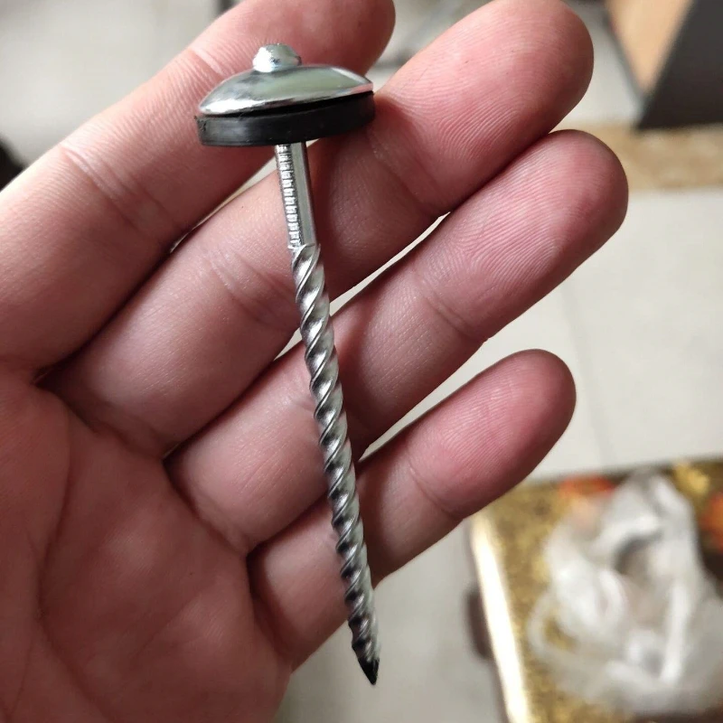 Galvanized Surface Steel Roofing Nails - Buy Roofing Wire Nails With ...