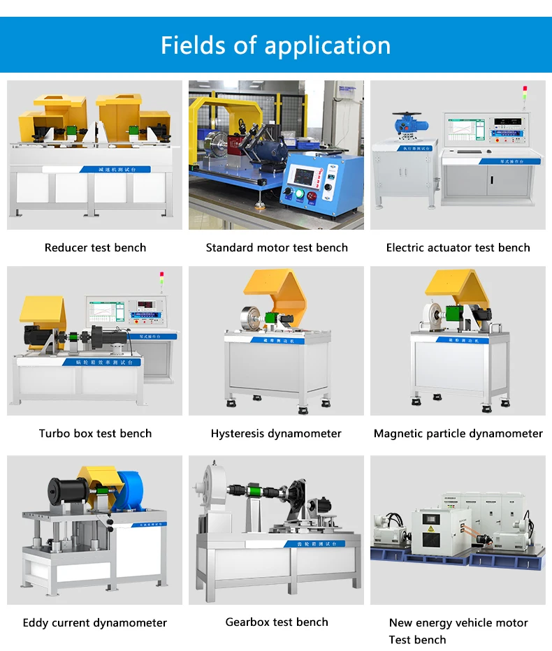Electric Motor Dynamometer - Engine Test Bench CE Certified