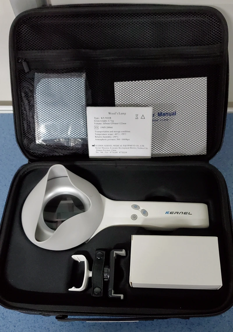 Kn- 9000b Portable Handheld Dermatology Medical Woods Lamp Dermatoscope ...