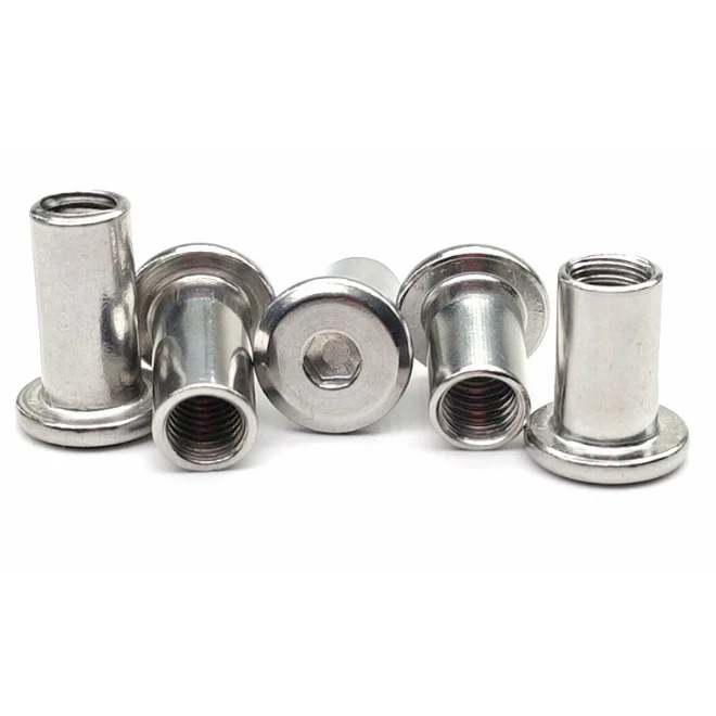 Furniture Nuts - Durable Stainless Steel Joint Connectors