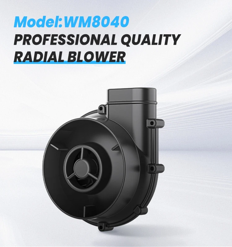Quiet & Efficient DC Blower - Ideal for Seeder/heat Guns