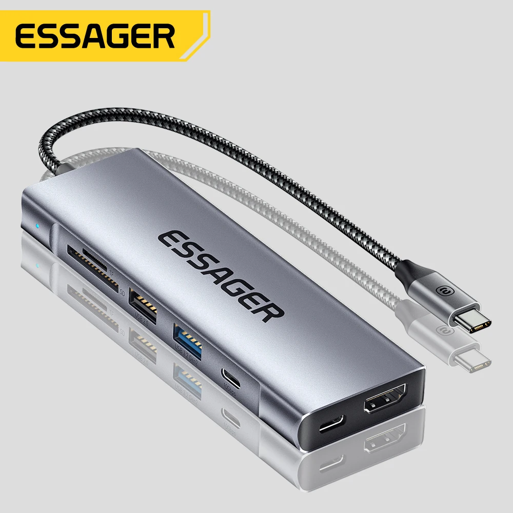 Essager 2022 The Universe 8 In 1 Expansion 10gbps High-speed Data ...