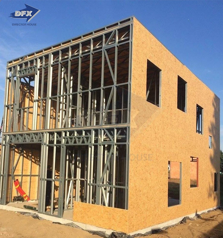 Fast Construction Luxury Prefab Villa Modern Light Steel Structure ...