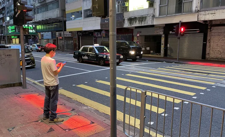 Pelican Zebra Crossing Solar Wireless Pedestrian System