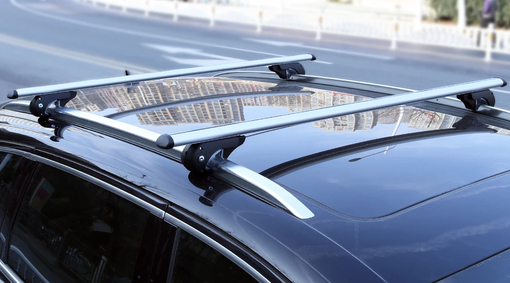 Universal Aluminum Roof Rack - Durable & Adjustable