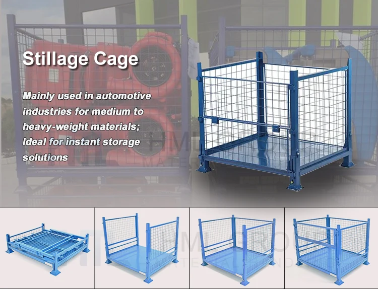 Warehouse Storage Steel Wire Mesh Collapsible Pallets - Buy Collapsible ...