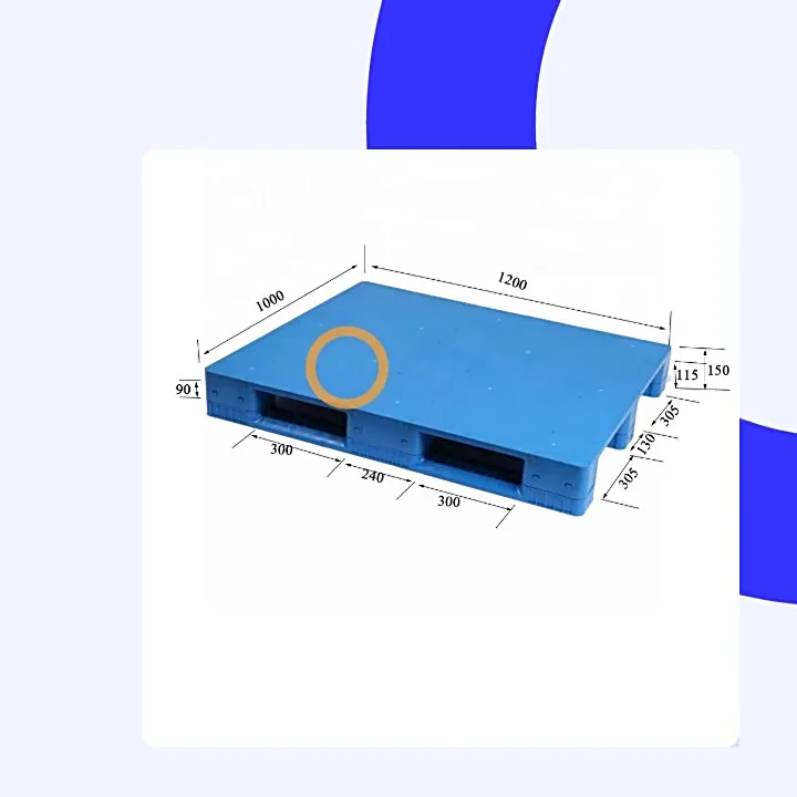 1200x1100 Mm Euro Plastic Pallet For Warehouse - Buy Plastic Pallets ...