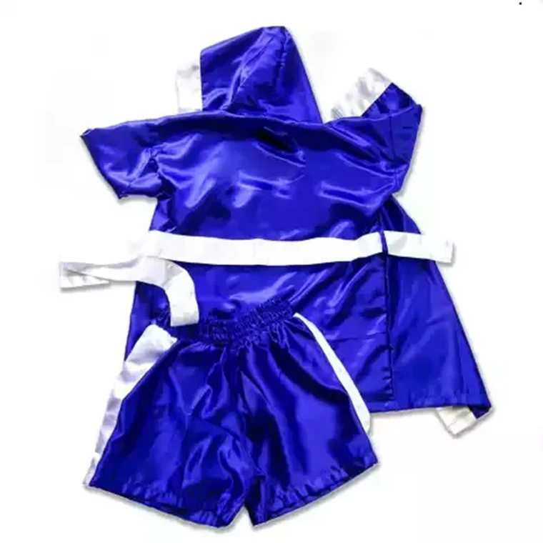 2024 Fighting Body Building Boxing Robe Gown Men Casual Wear Long ...