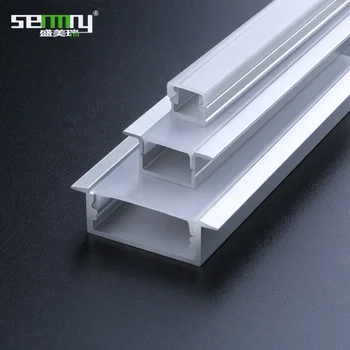 Wholesale Aluminum Recessed Anodized Extrusion Led Strip Led Profile ...