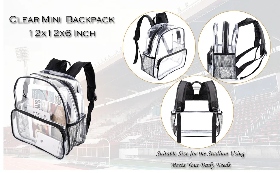 Customized Logo Heavy Duty Waterproof Pvc Plastic Transparent Clear ...