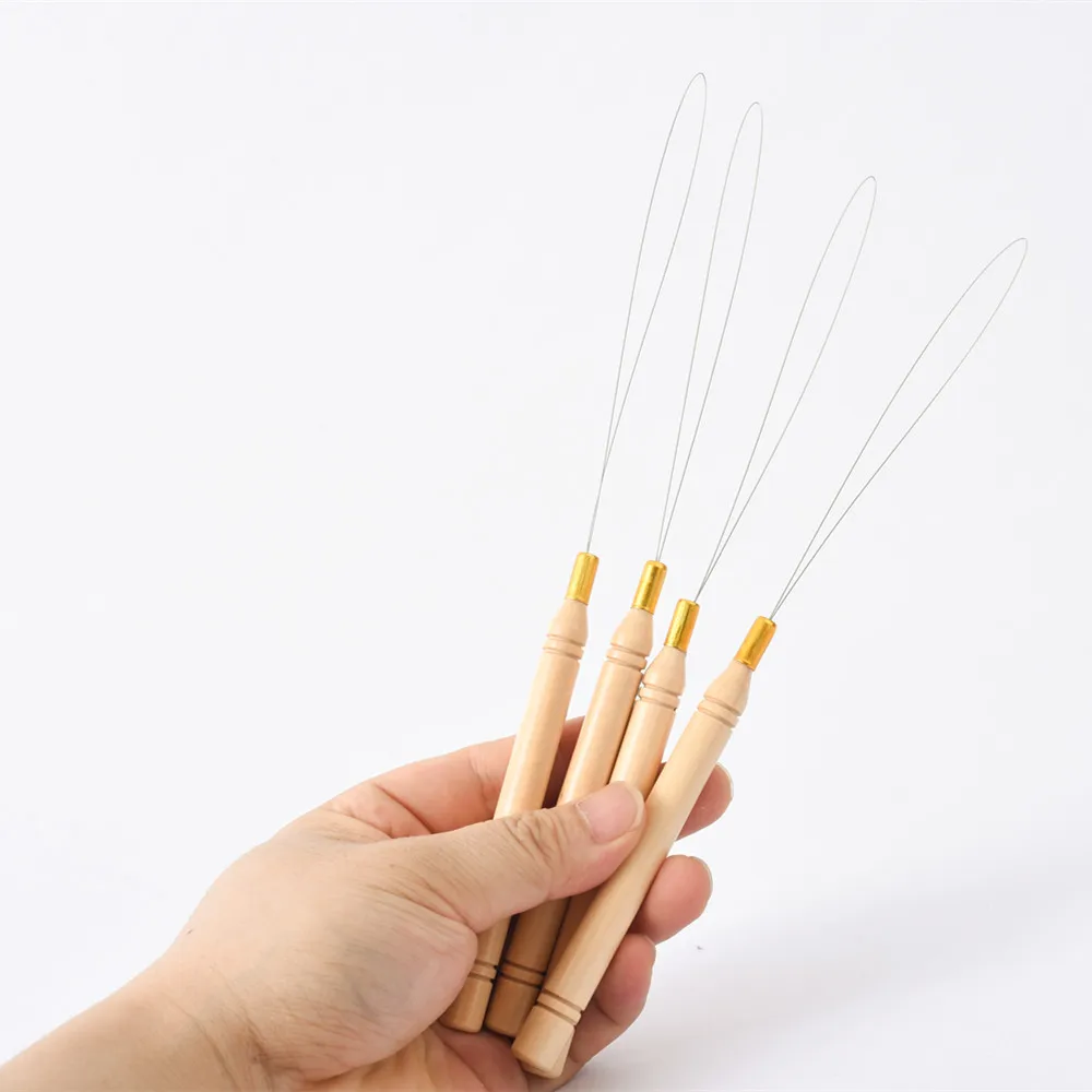 Micro Rings Loop Tool Loop Threader Pulling Needle Used with Hair Plier ...