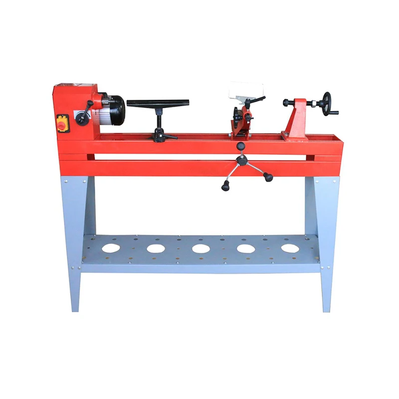 HUIBANG MC1018 Red / Blue Cast Iron Benchtop Variable Speed Woodworking ...