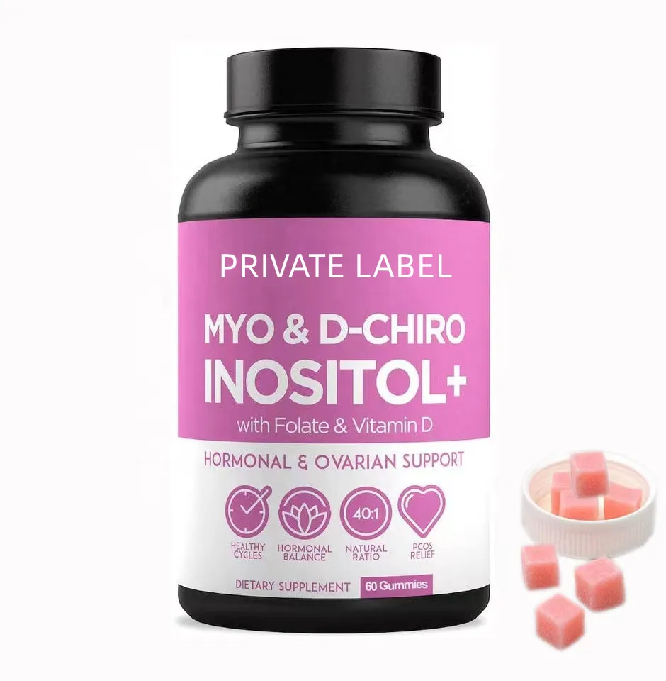 Wholesale Myo-Inositol & D-Chiro Fertility Inositol Gummies