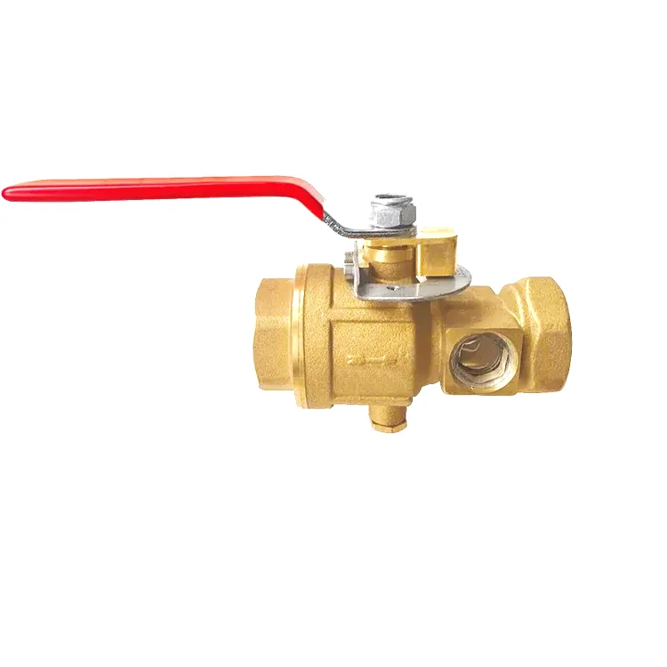 Valvula De Pruebay Drenaje Brass Test And Drain Valve For Fire ...
