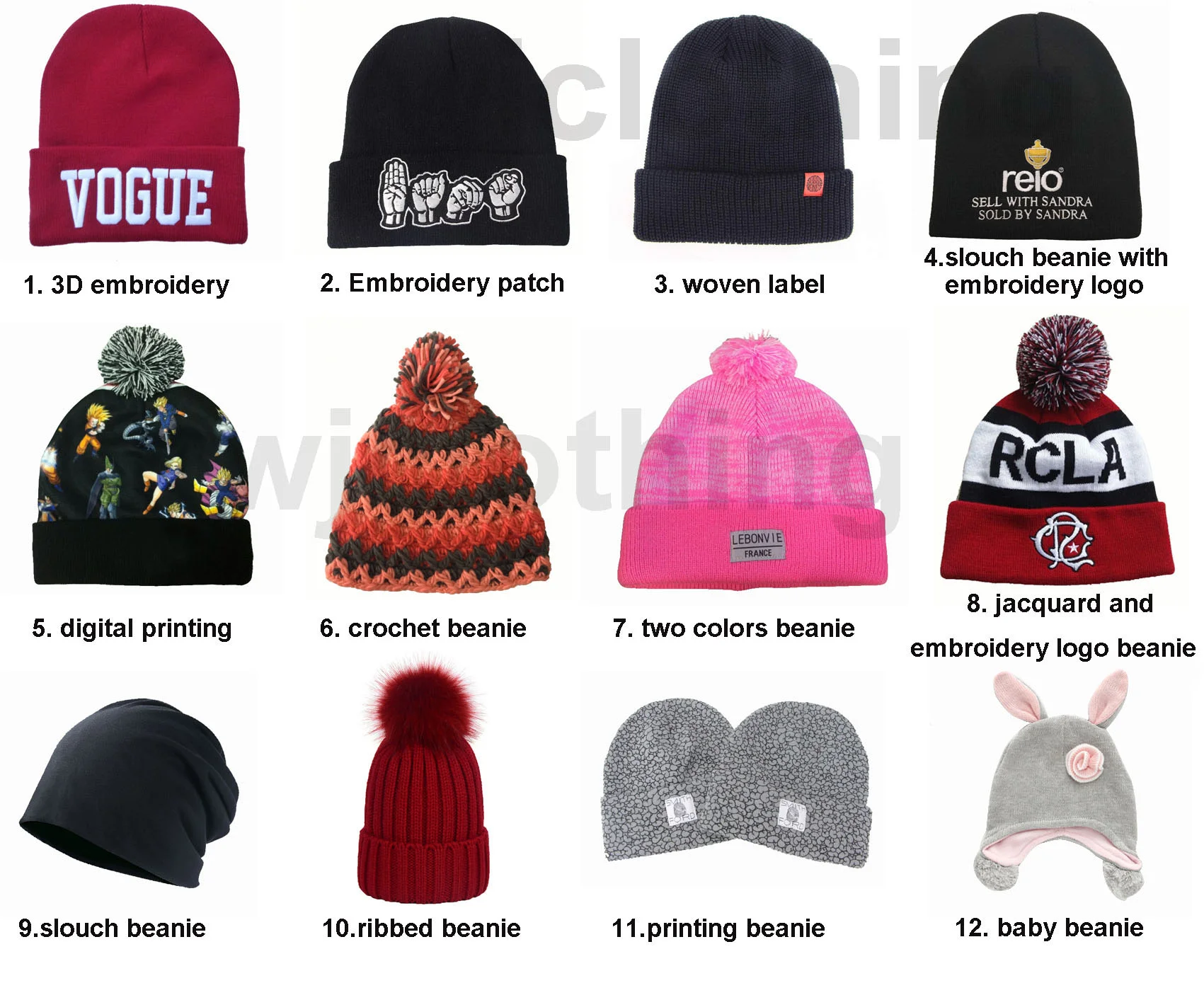 Colorful Modern Snow Beanies Double Layer Silk Lining Beanie Hat - Buy ...