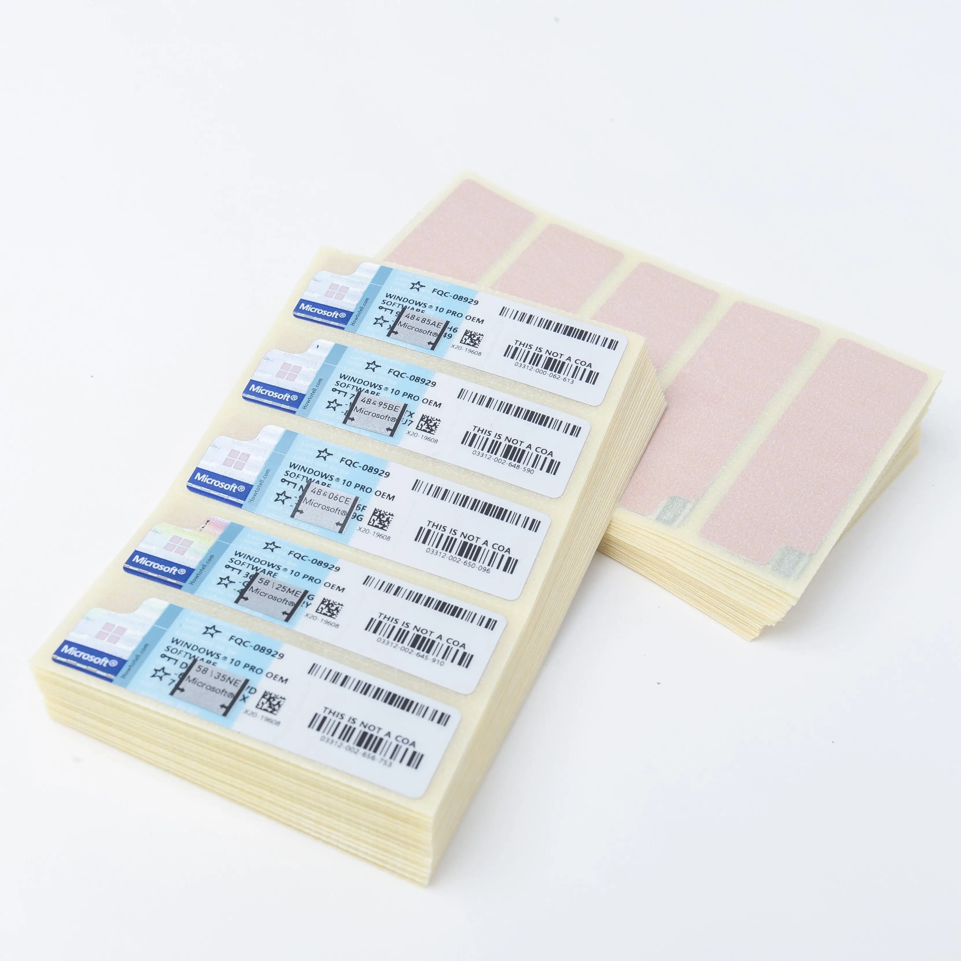 Cfessional Coa Sticker Online Activation (1 Package = 10 Sets) To Win ...