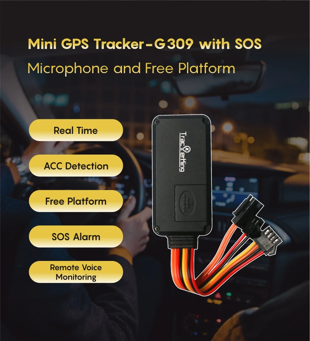 Fleet Management Anti-Theft GPS Tracking Device G309