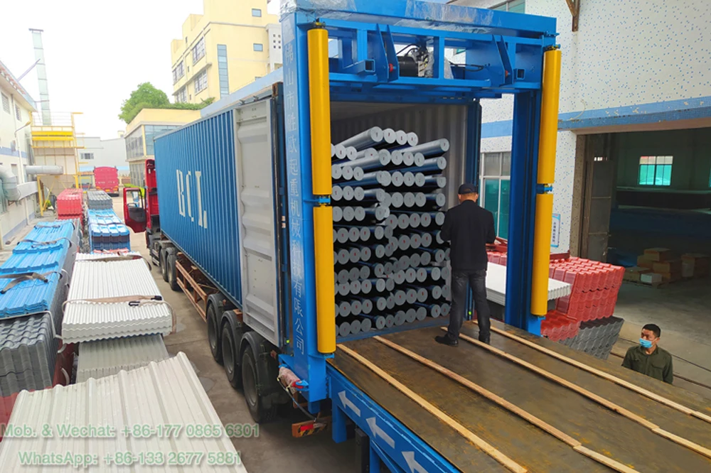 Autometic Container Loading Equipment System Loading Wood And Timber In ...